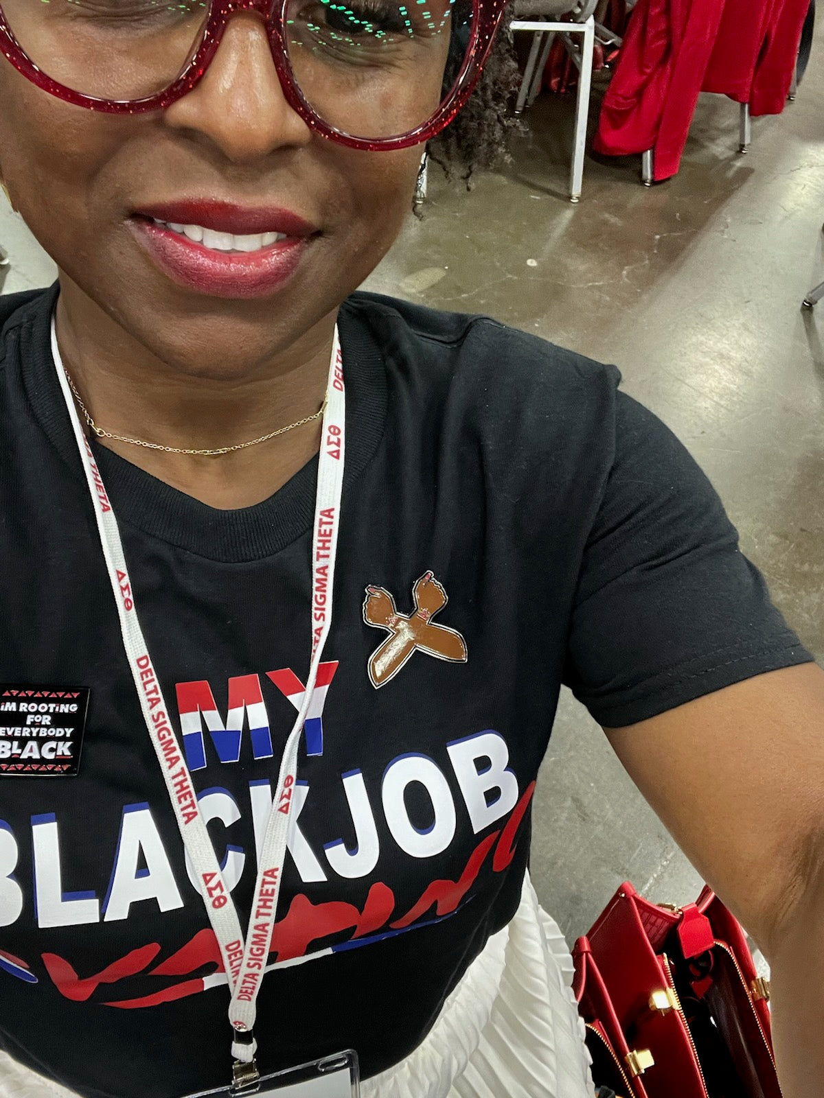 My Black Job is Voting/Red, White, Blue – Classy Bratz Greek Boutique, LLC